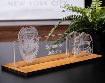 Police Name Plate - Etsy