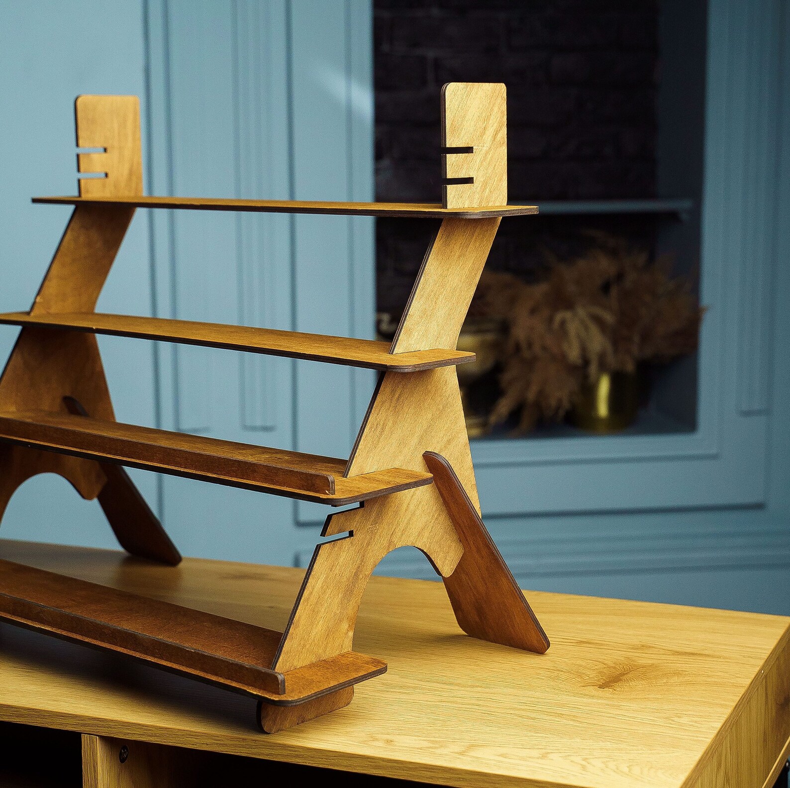 Portable Display Shelf Vendor Booth, Craft Show Display Stand, Retail ...