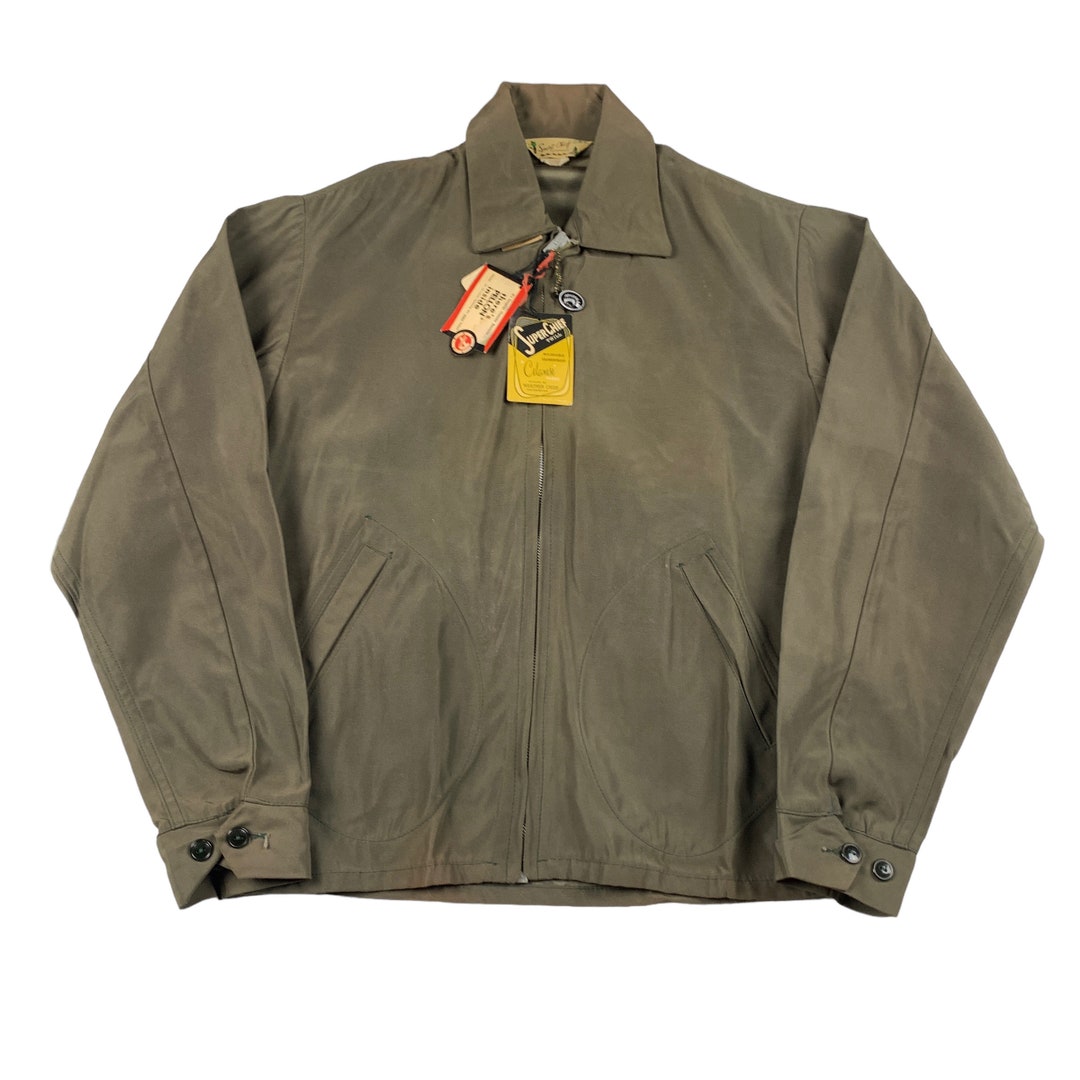 Vintage 1950s Deadstock Sport Chief Gabardine Jacket Size 36 - Etsy