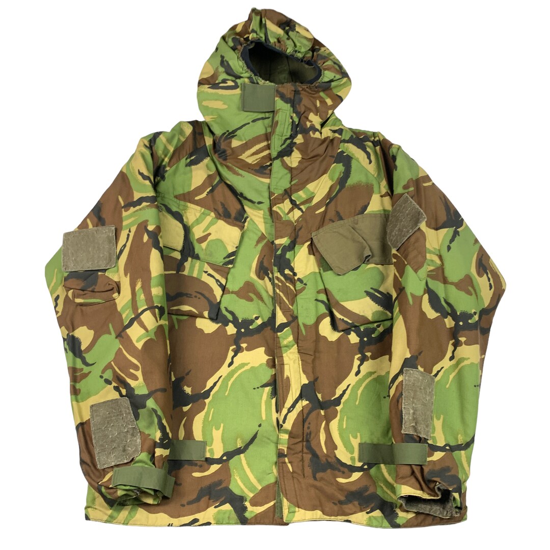 Vintage 1990s British Military DPM Camo Protective Smock Jacket Size ...