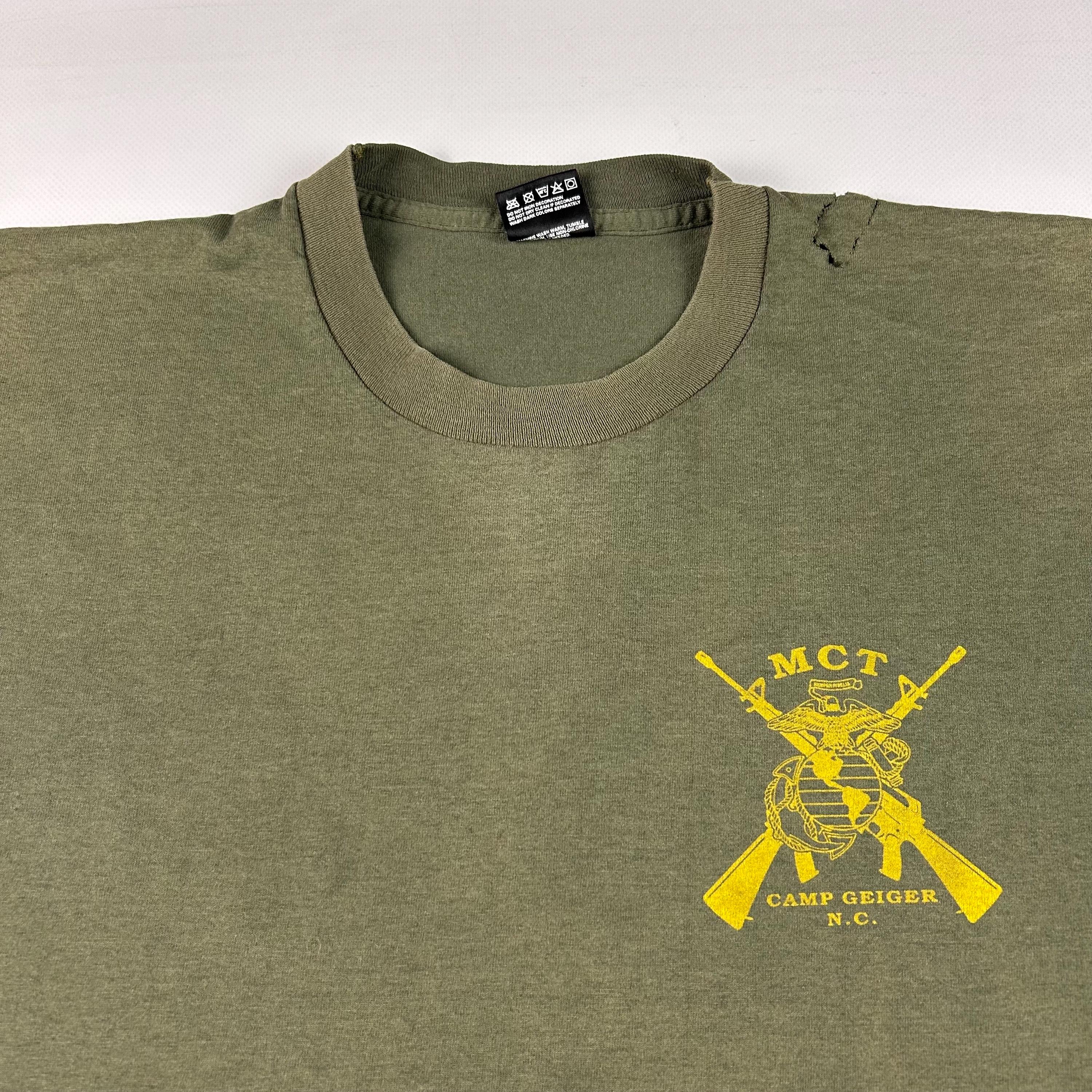 Vintage 1990s USMC School of Infantry Marine Combat Training T-shirt ...