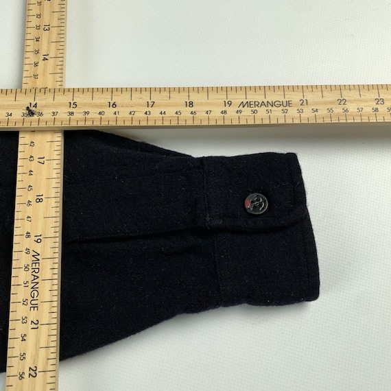 Vintage 1940s US Navy CPO One Pocket Button Up Shirt … - Gem