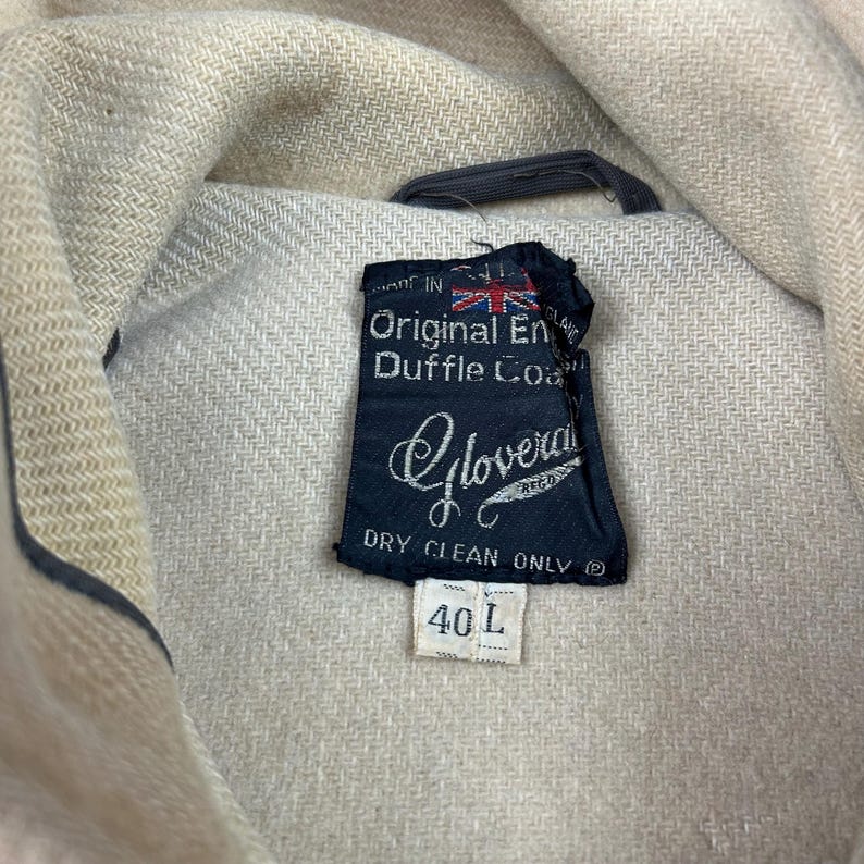 1950s/60s Gloverall Duffle Coat Jacket Size 40L - Etsy
