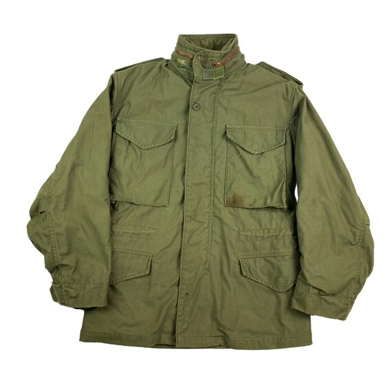 Vintage 1981 M-65 US Military Field Jacket Size XS Sh… - Gem
