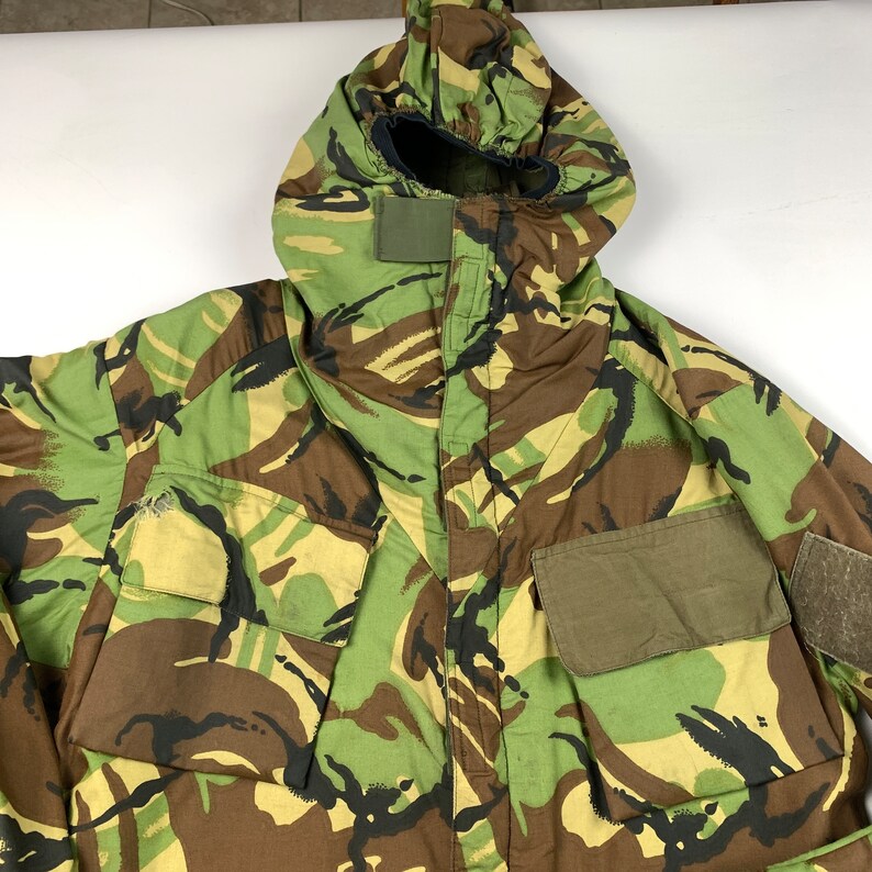 Vintage 1990s British Military DPM Camo Protective Smock Jacket Size ...