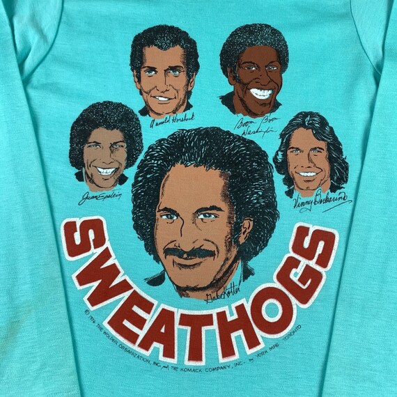 Vintage 1970s Sweathogs Long Sleeve Shirt - John Trav… - Gem