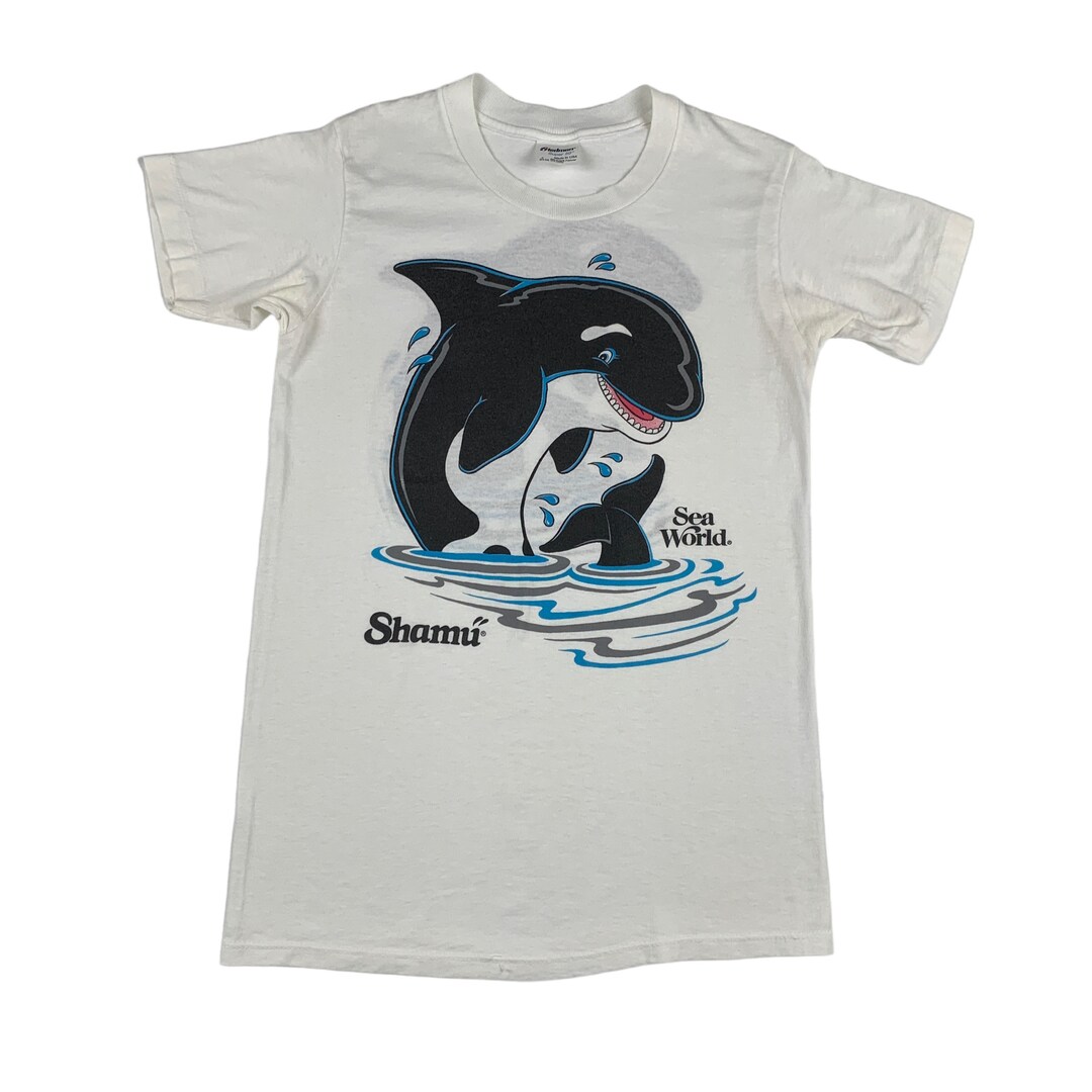 Vintage 1980s Shamu Sea World T-shirt Size Small - Etsy