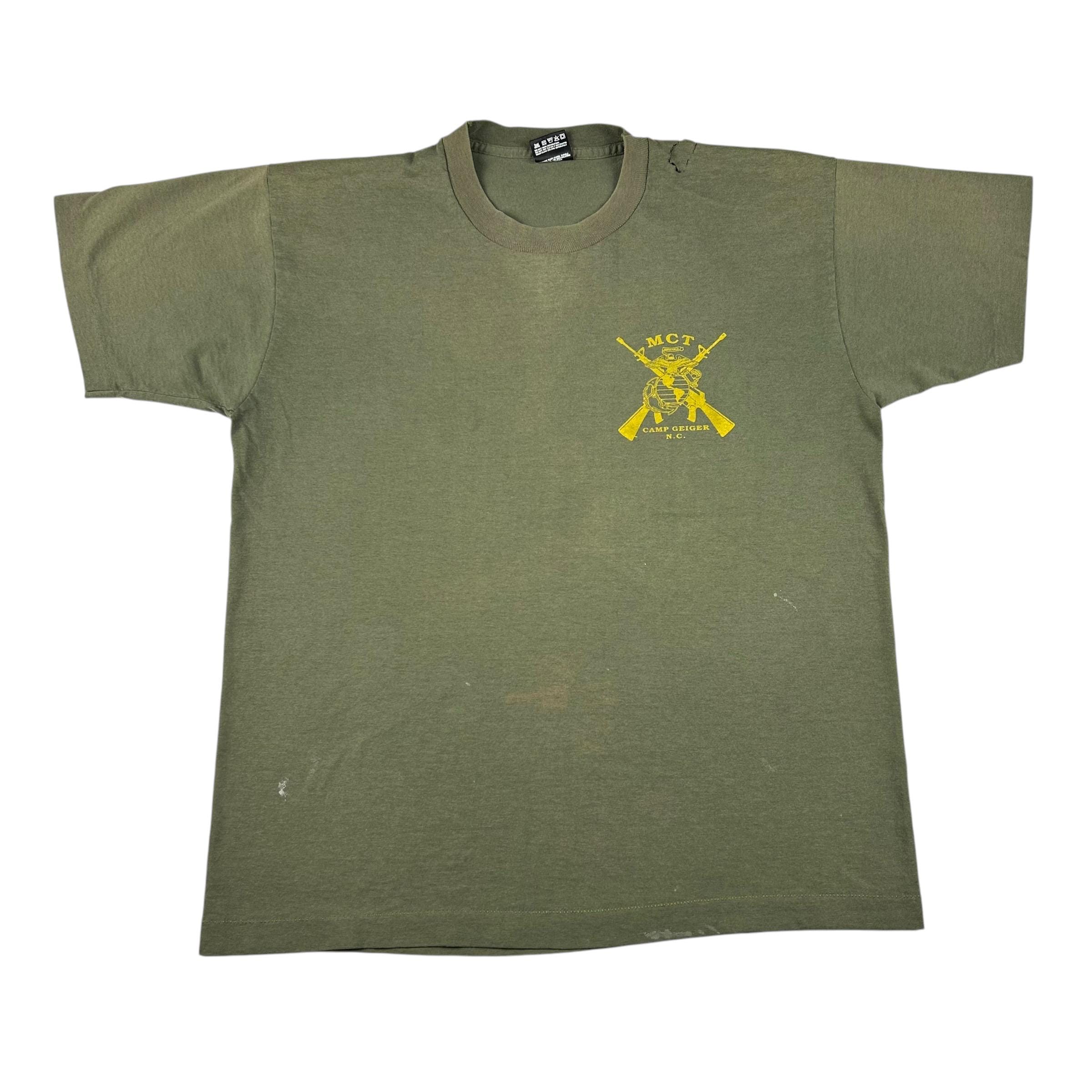 Vintage 1990s USMC School of Infantry Marine Combat Training T-shirt ...