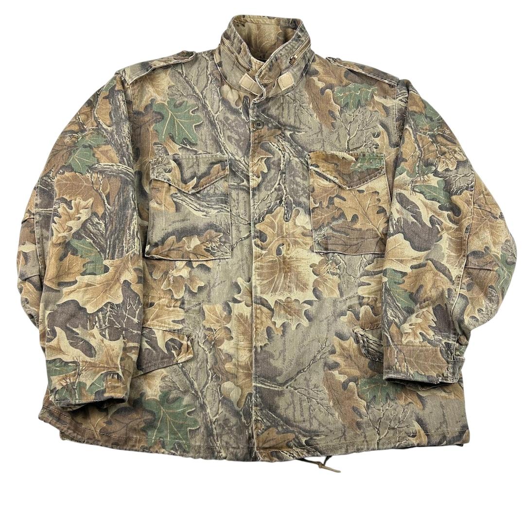 1980s US Military Realtree Advantage Camo M-65 Field Jacket Size XL - Etsy