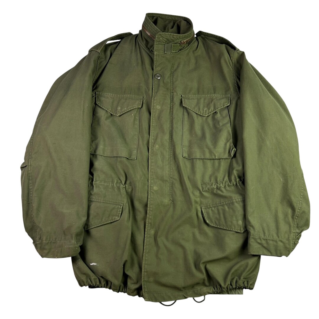 1960s US Military M-65 Field Jacket Size Medium Long - Etsy