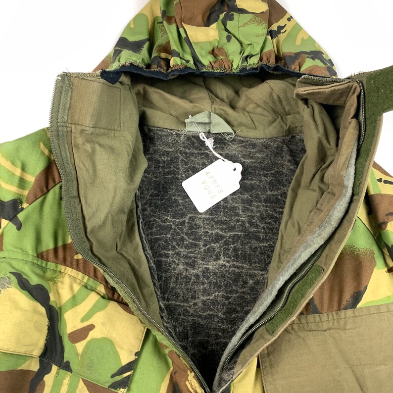 Vintage 1990s British Military DPM Camo Protective Smock Jacket Size ...