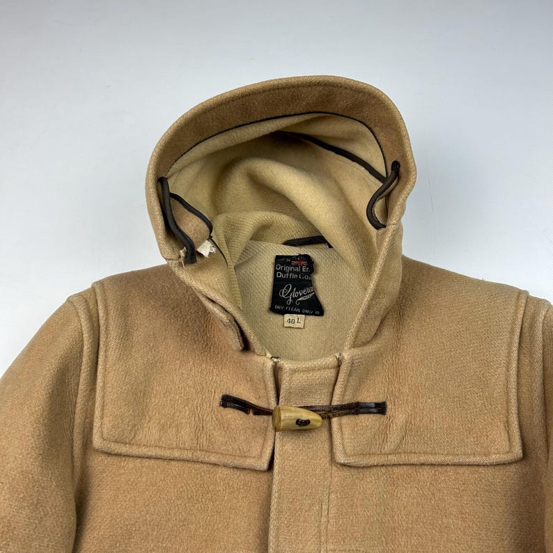 1950s/60s Gloverall Duffle Coat Jacket Size 40L - Etsy