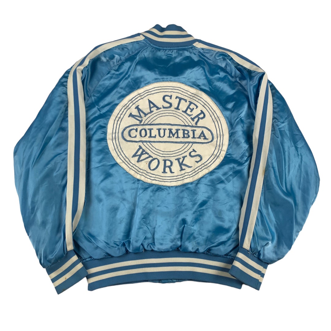 1970s Columbia Records Master Works Satin Jacket Size Medium - Etsy