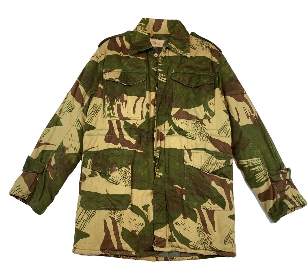 1970s Pakistani Camouflage Military Insulated Jacket S/M - Etsy