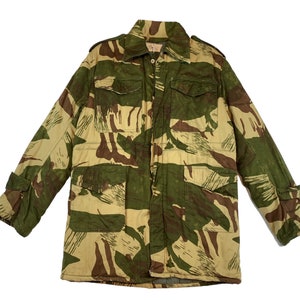 1970s Pakistani Camouflage Military Insulated Jacket S/M - Etsy
