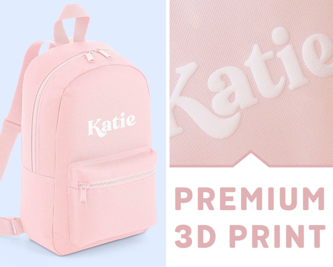 Personalised Backpack for Kids, Personalised Small Toddler Rucksack ...