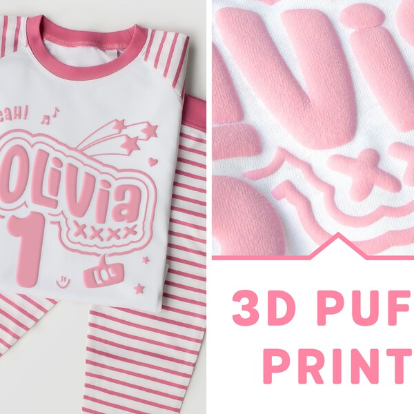 1st Birthday Pajamas - Etsy UK