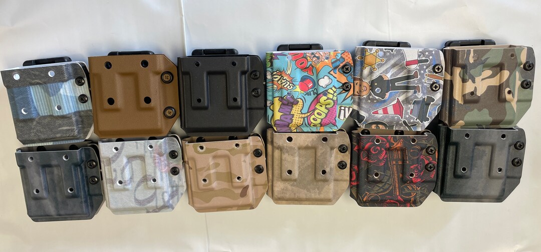 USATAC AR-15, M4, M16 , Pmag, Kydex Themed Magazine Pouch With Tulster ...