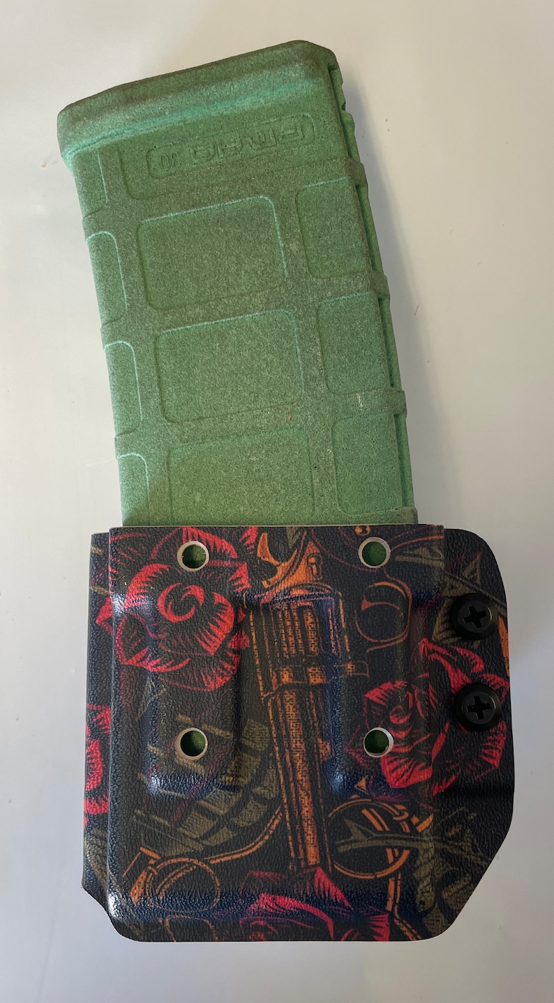 USATAC AR-15, M4, M16 , Pmag, Kydex Themed Magazine Pouch With Tulster ...