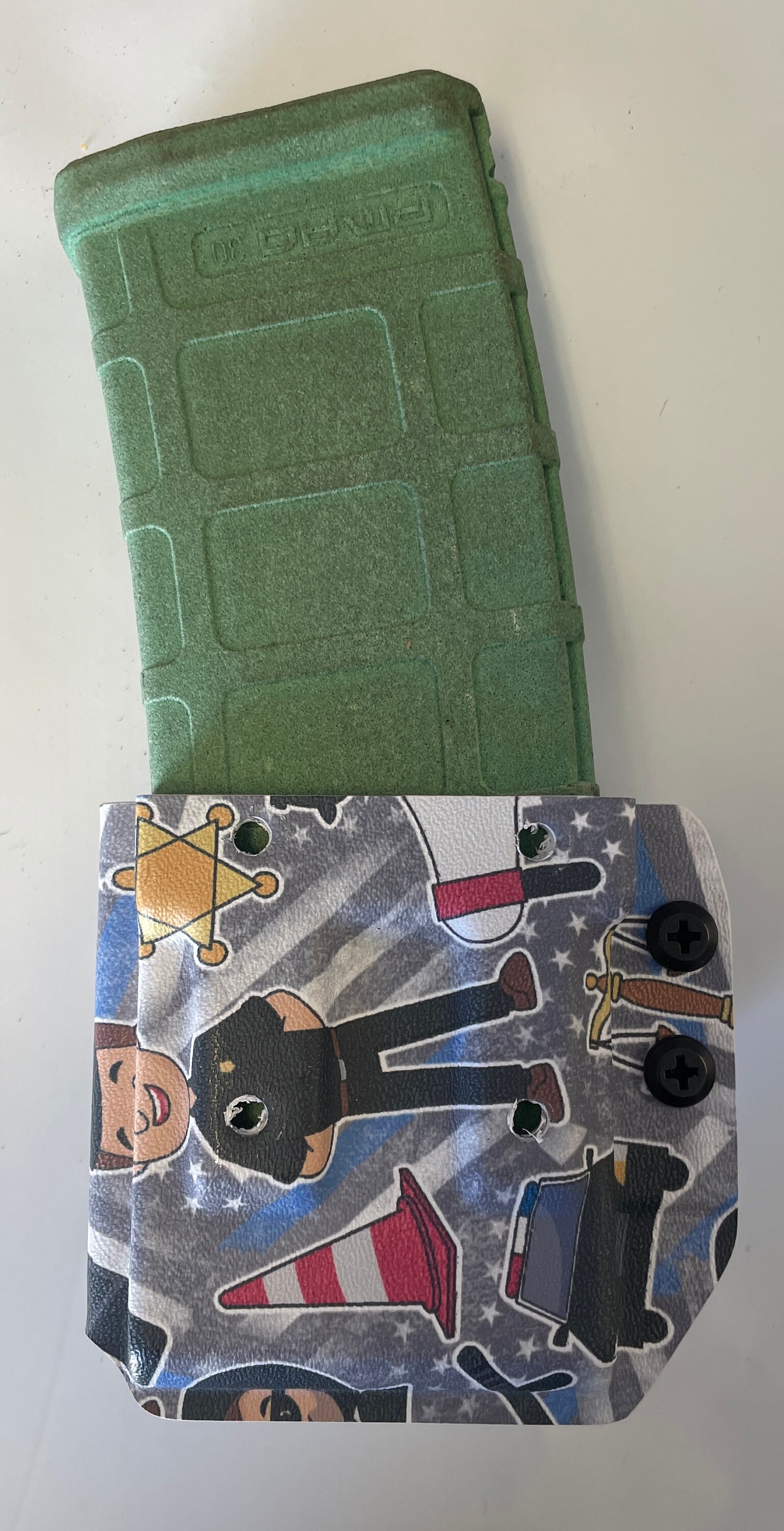 USATAC AR-15, M4, M16 , Pmag, Kydex Themed Magazine Pouch With Tulster ...