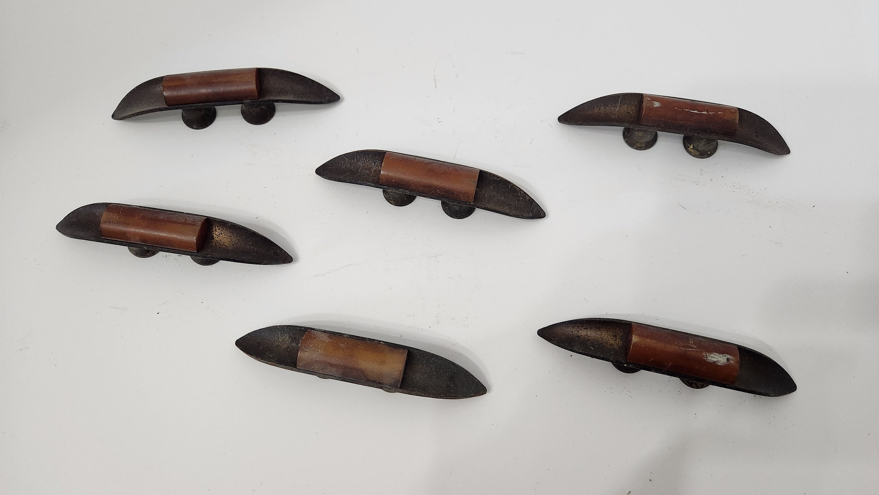 Vintage Amber Bakelite Cabinet Pulls - Etsy