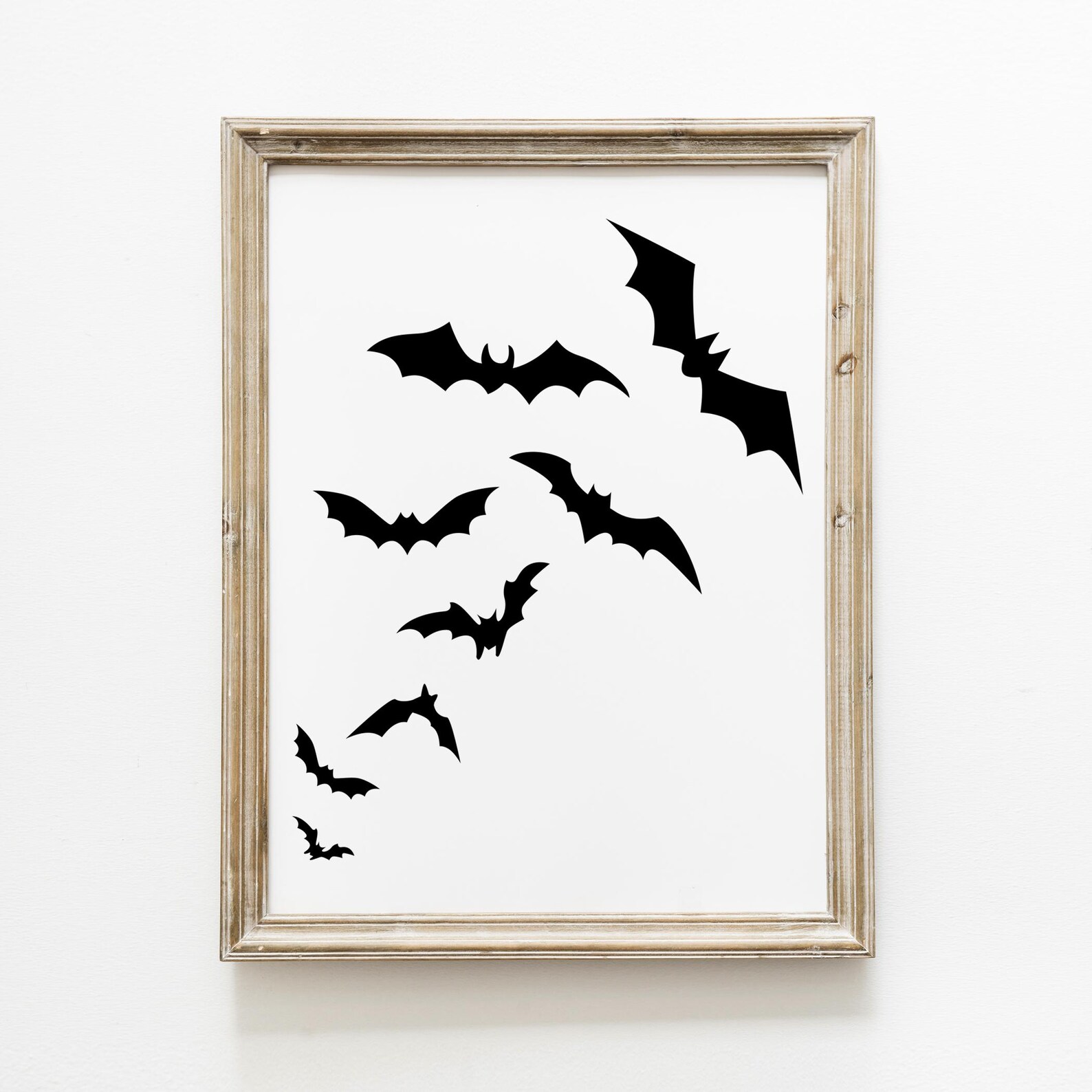 Halloween Set of 6 Prints, Halloween Gallery Wall Art, Halloween Wall ...