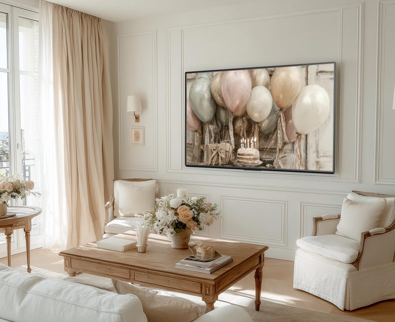 35+ Frame TV Art Bundle for Samsung the Frame | Neutral Vintage ...