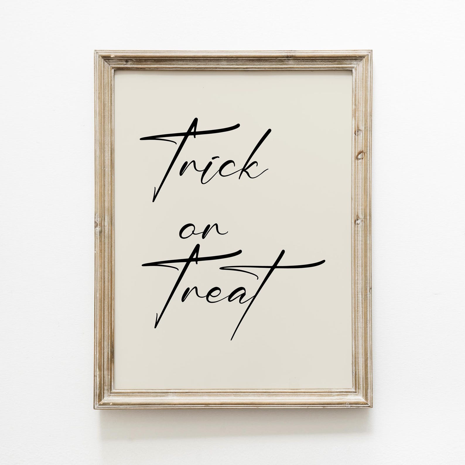 Halloween Set of 6 Prints, Halloween Gallery Wall Art, Halloween Wall ...