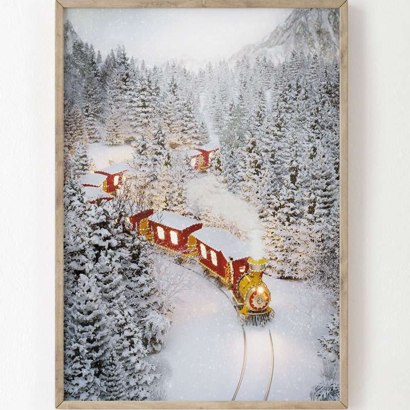 Christmas Train - Etsy