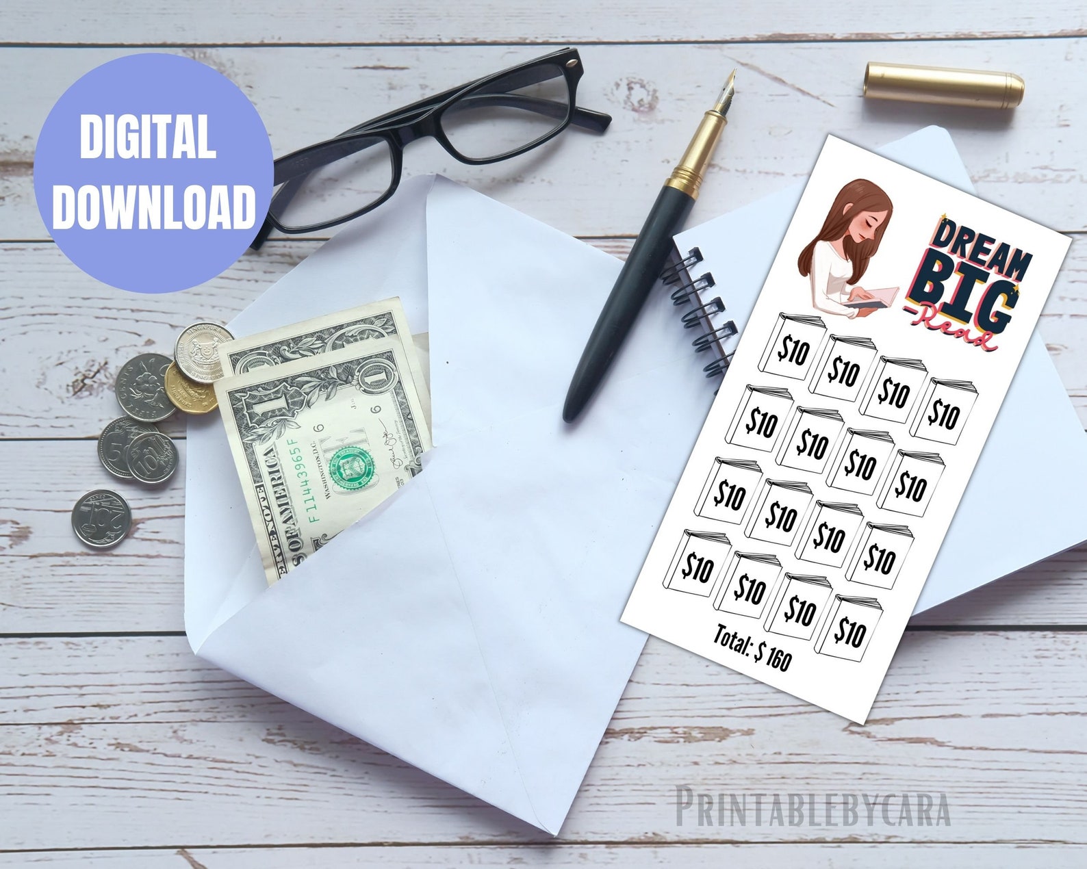 Mini Bookworm Saving Tracker - Etsy