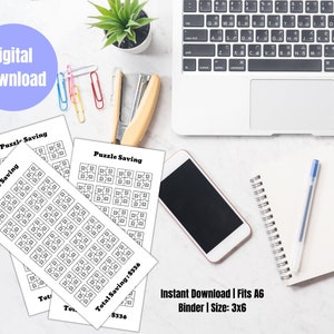 Mini Puzzle Saving Challenge - Etsy