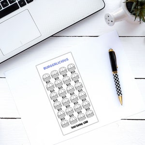 Fast Food Saving Challenge Tracker, Budget Saving Challenge A6 Binder ...