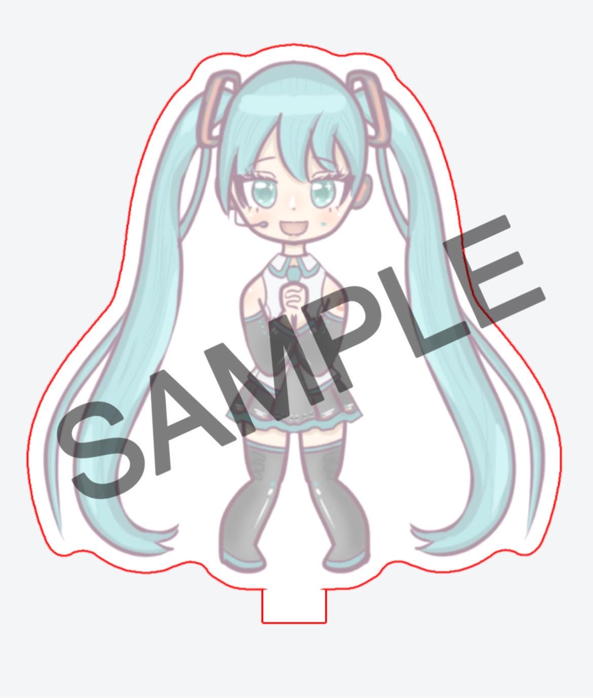 Hatsune Miku Standee - Etsy