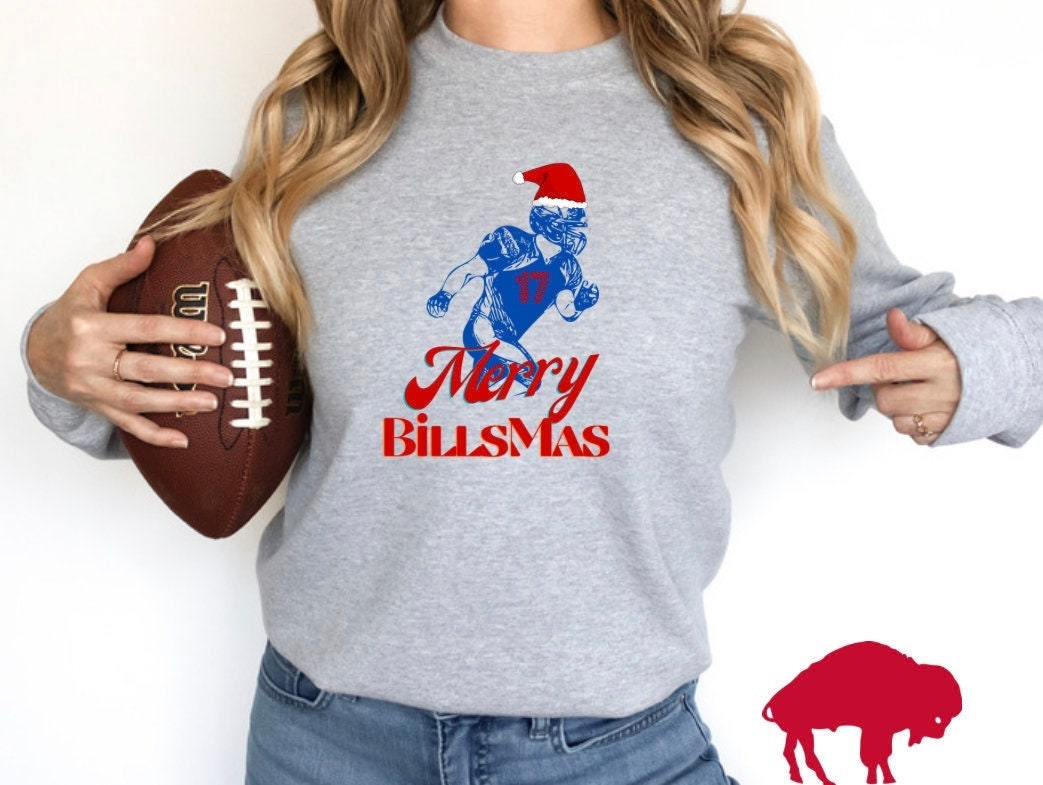 Merry Billsmas Sweatshirt / Bills Sweatshirt / Gifts for Bills Fan ...