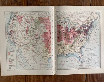 American Atlas Book - Etsy