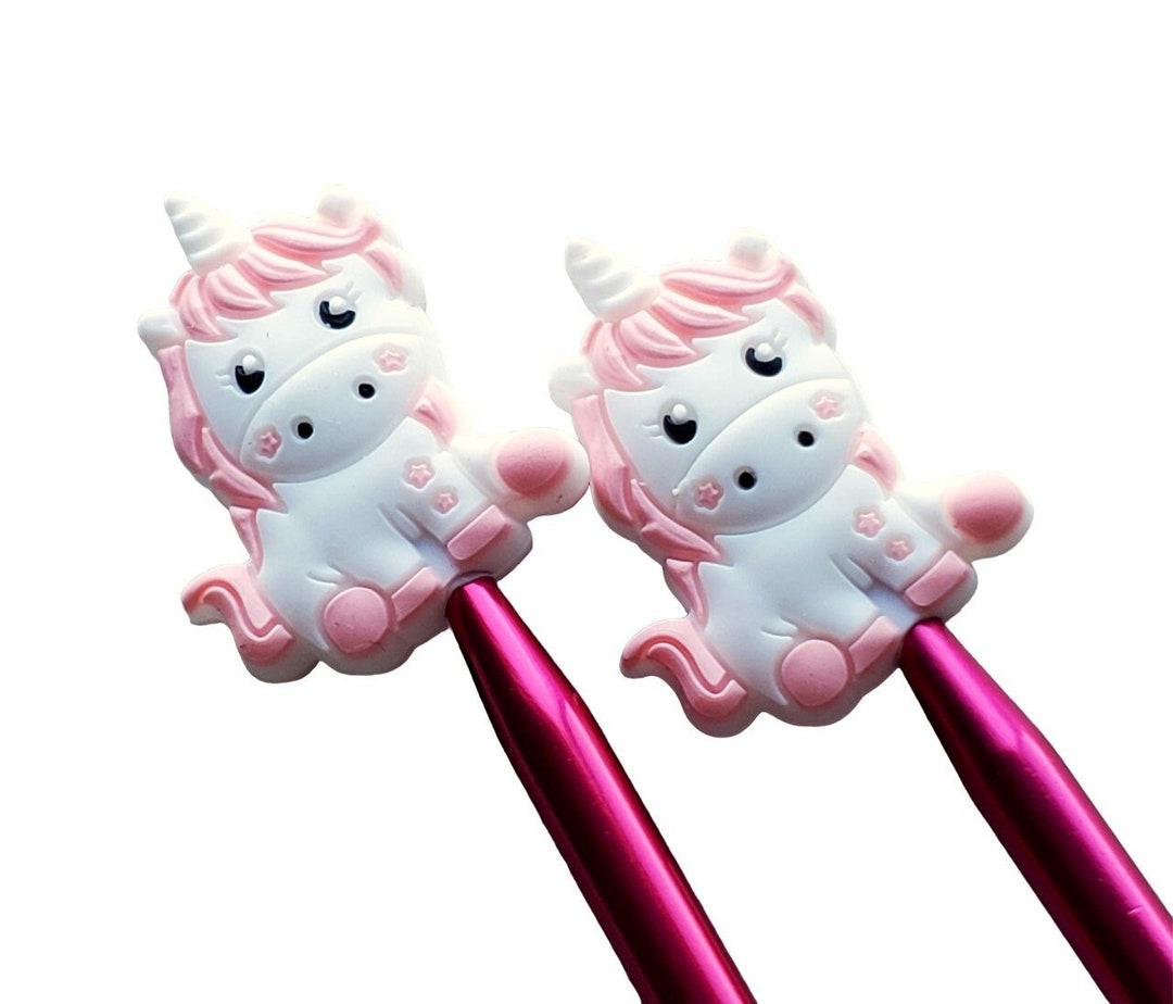Pink Unicorn Point Protectors Stitch Stoppers Needle Holders - Etsy