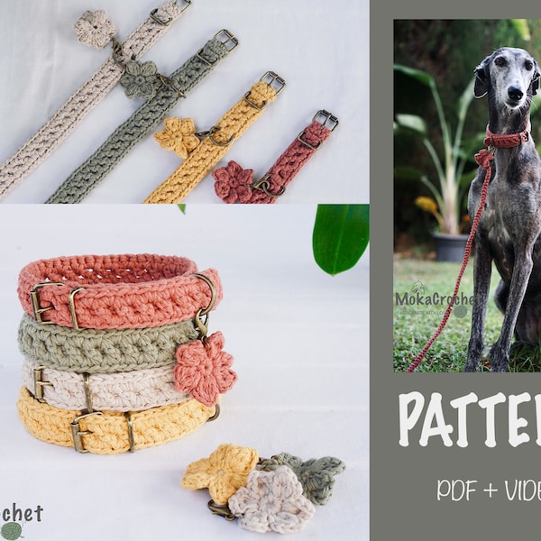 Crochet Dog Collar - Etsy
