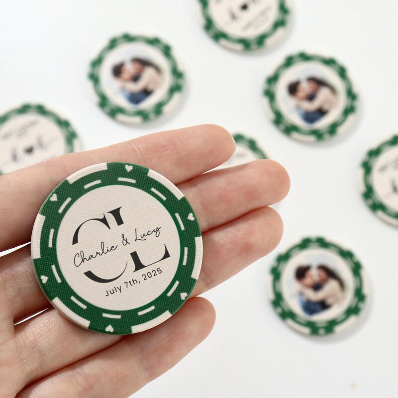 Poker Chip Keychain - Etsy