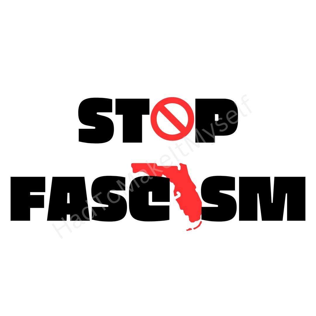 Stop Fascism in Florida - Printable Digital File - Etsy
