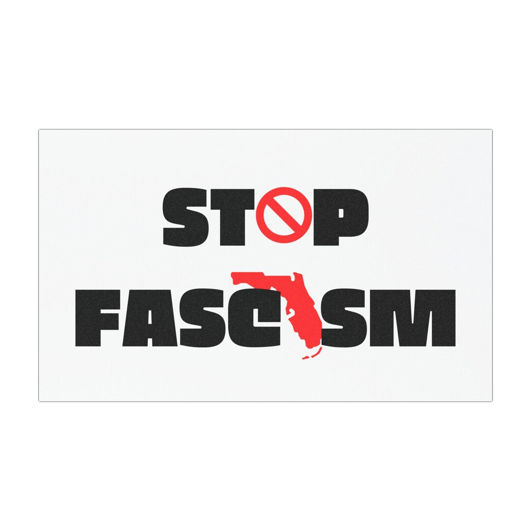 Stop Fascism Car Magnet - Etsy