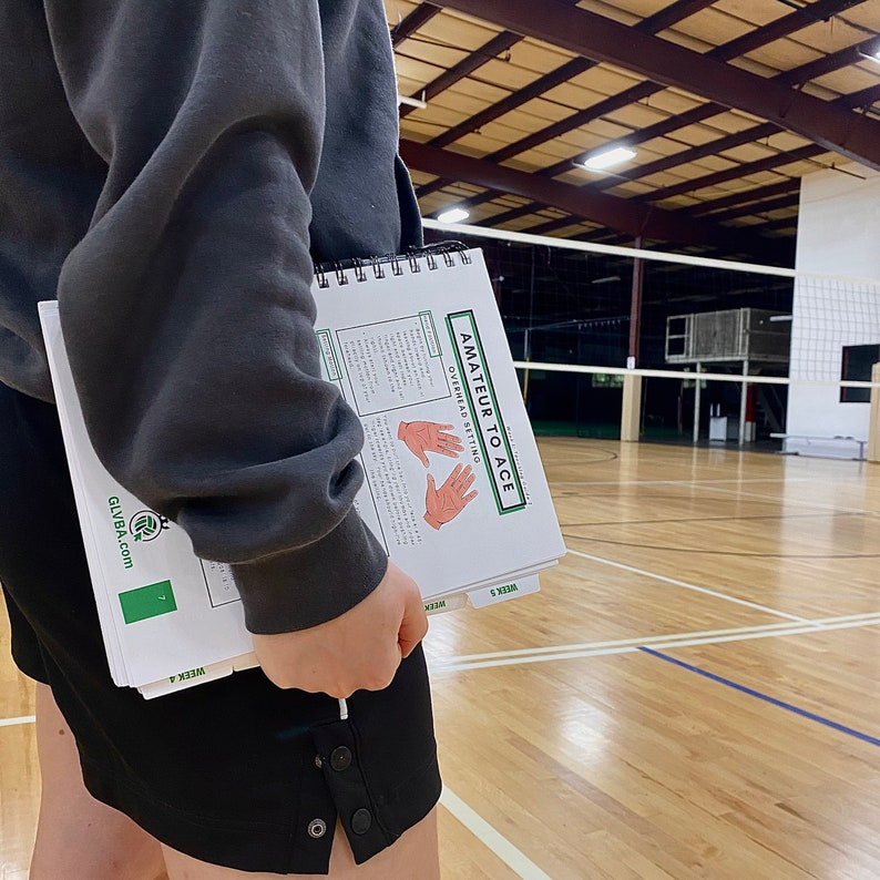 Amature to Ace 8 Week Volleyball Coaching Plan - Etsy