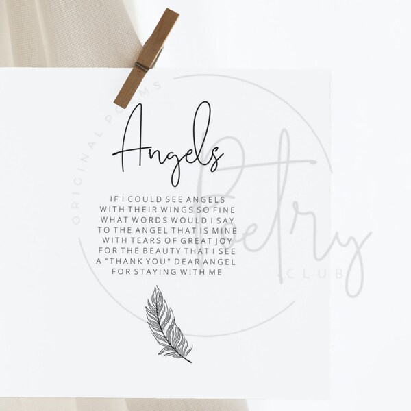 Sympathy Poem - Etsy