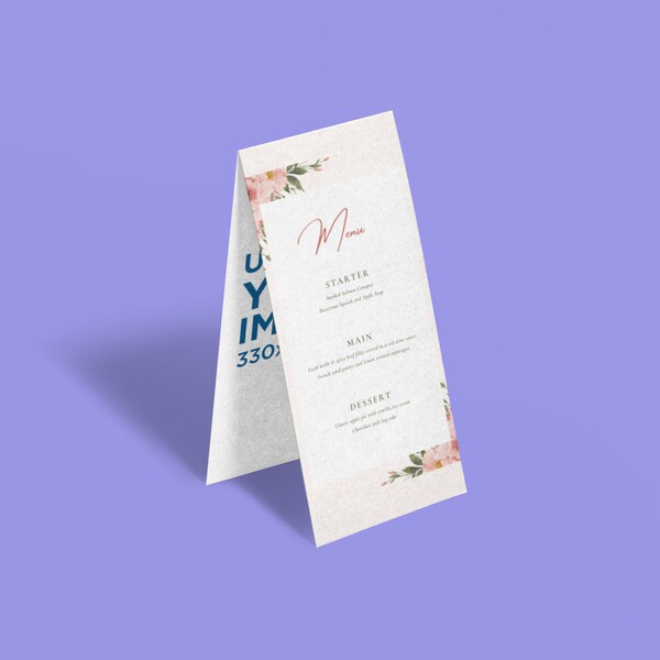 Personalized Menu Cards - Etsy