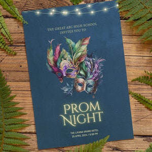 PRINTED Minimalist Prom Welcome Sign Template, Welcome Prom Sign,disco ...