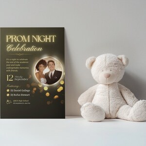 PRINTED Minimalist Prom Welcome Sign Template, Welcome Prom Sign,disco ...