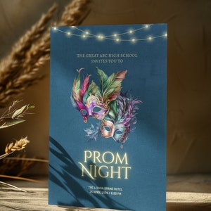 PRINTED Minimalist Prom Welcome Sign Template, Welcome Prom Sign,disco ...