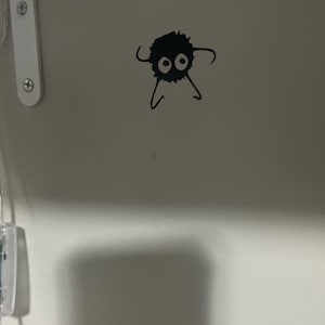 Soot Sprite Inspired Vinyl Wall Decal - Etsy