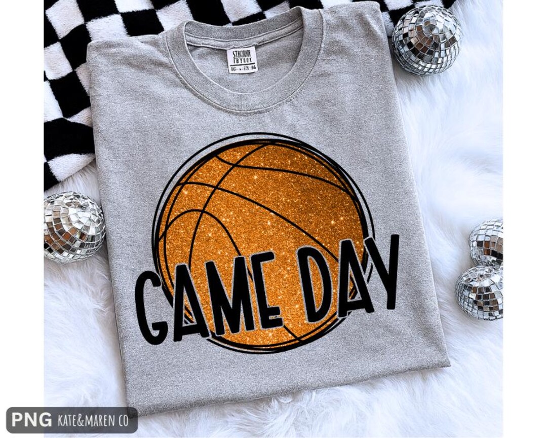 Basketball Mom PNG: Sparkly Game Day Design (digital Download) - Etsy