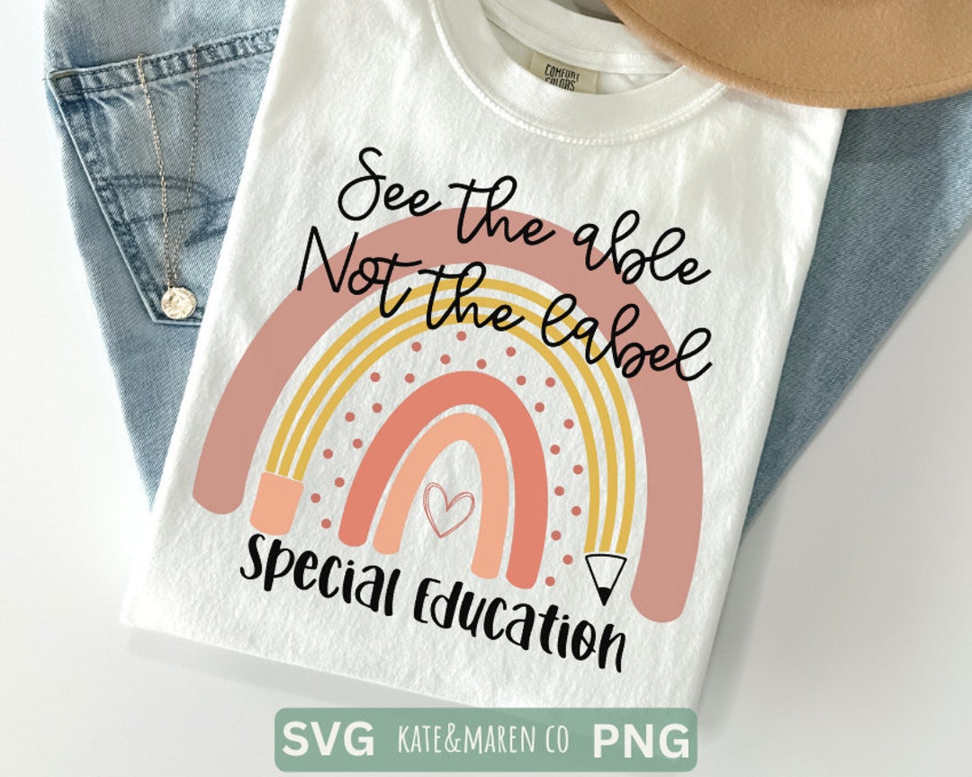 Special Education Svg, Teach Advocate Png, Special Ed Teacher Cut File ...