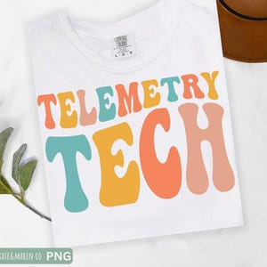 Telemetry Tech Svg, Cardiac Monitor Svg, Cardiology Cricut Cut File and ...